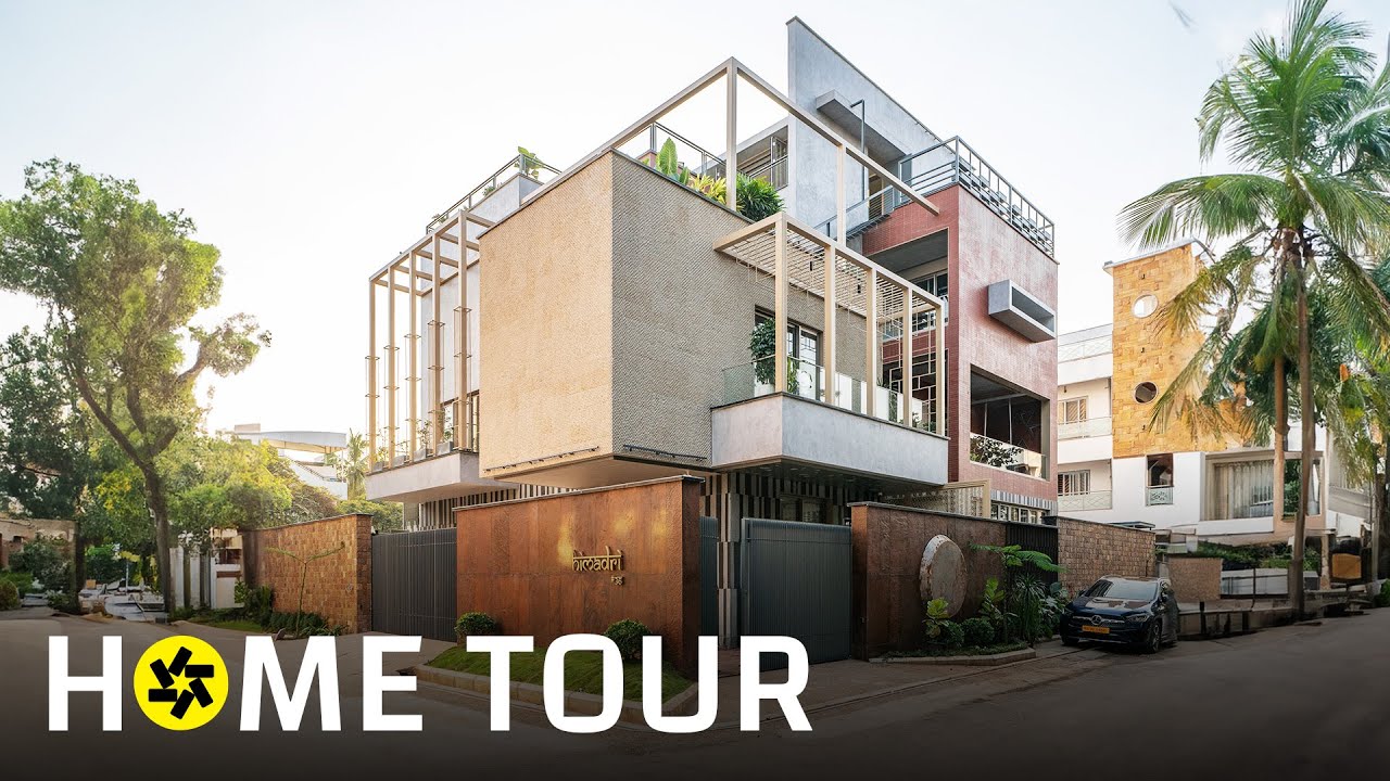This Hyderabad Home is a Vertical Retreat with Balconies at Every Level ...