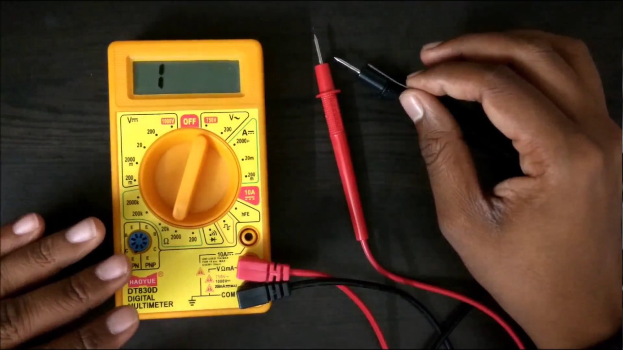 Digital Multimeter || How to use - YouTube