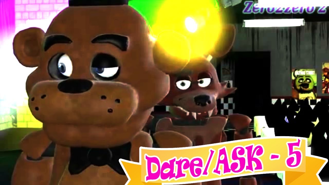 (SFM/FNAF) -Dare/ask 5 Season 2 - [Parte 1](Español)(By Zero2zero 2) - YouTube