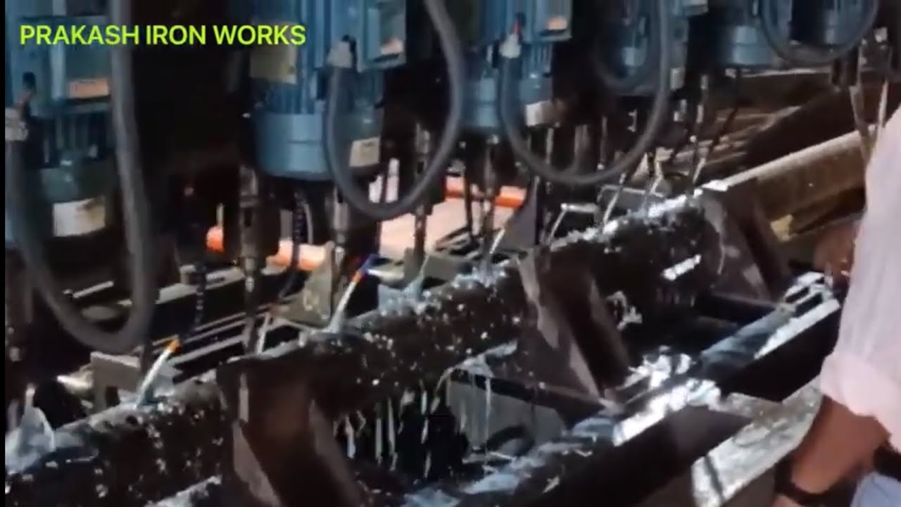 Pipe perforating machine - YouTube