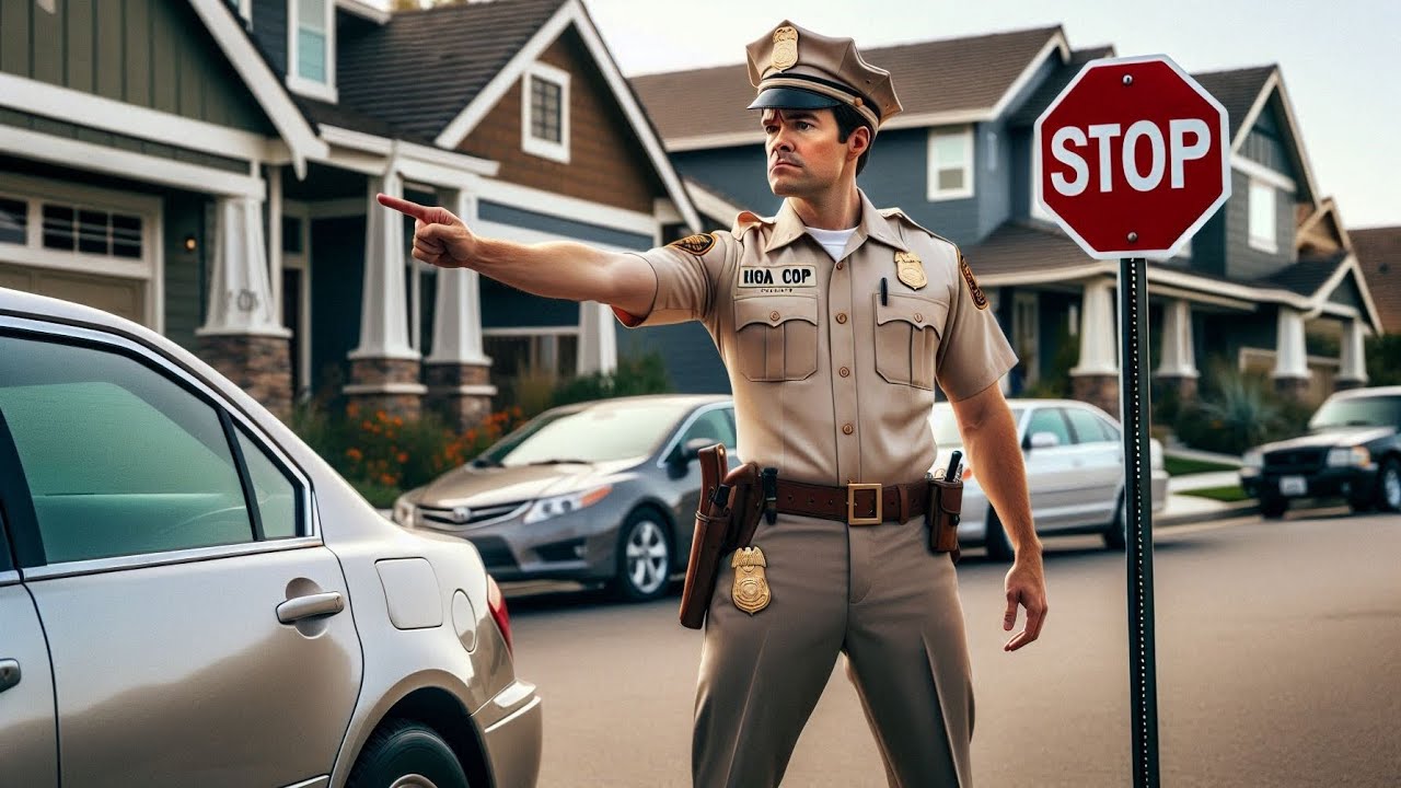 HOA President Send "HOA Cop" to Fine Me For My Parking - Not Knowing I ...