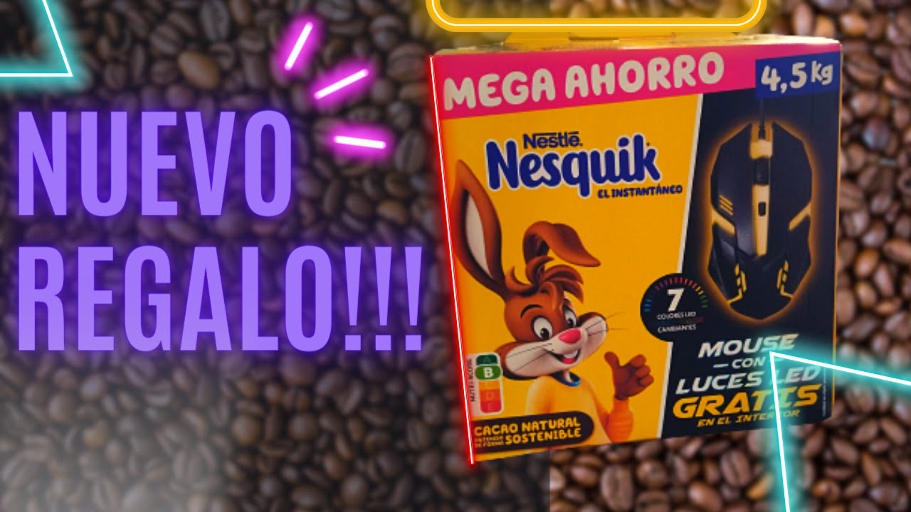 RATÓN NESQUIK NUEVO REGALO - YouTube