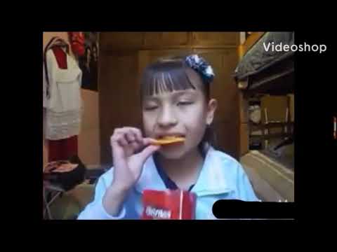 Girl eating Dorito - YouTube