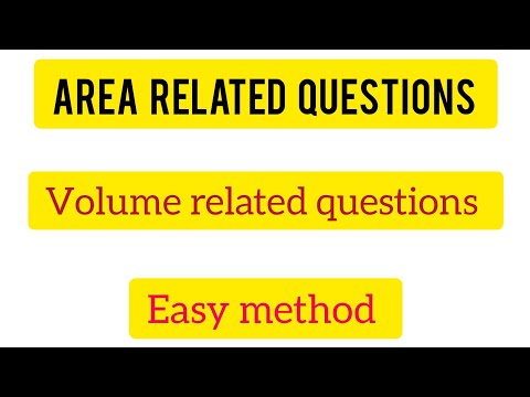 Cuboid area question and volume related questions/ mathematics - YouTube
