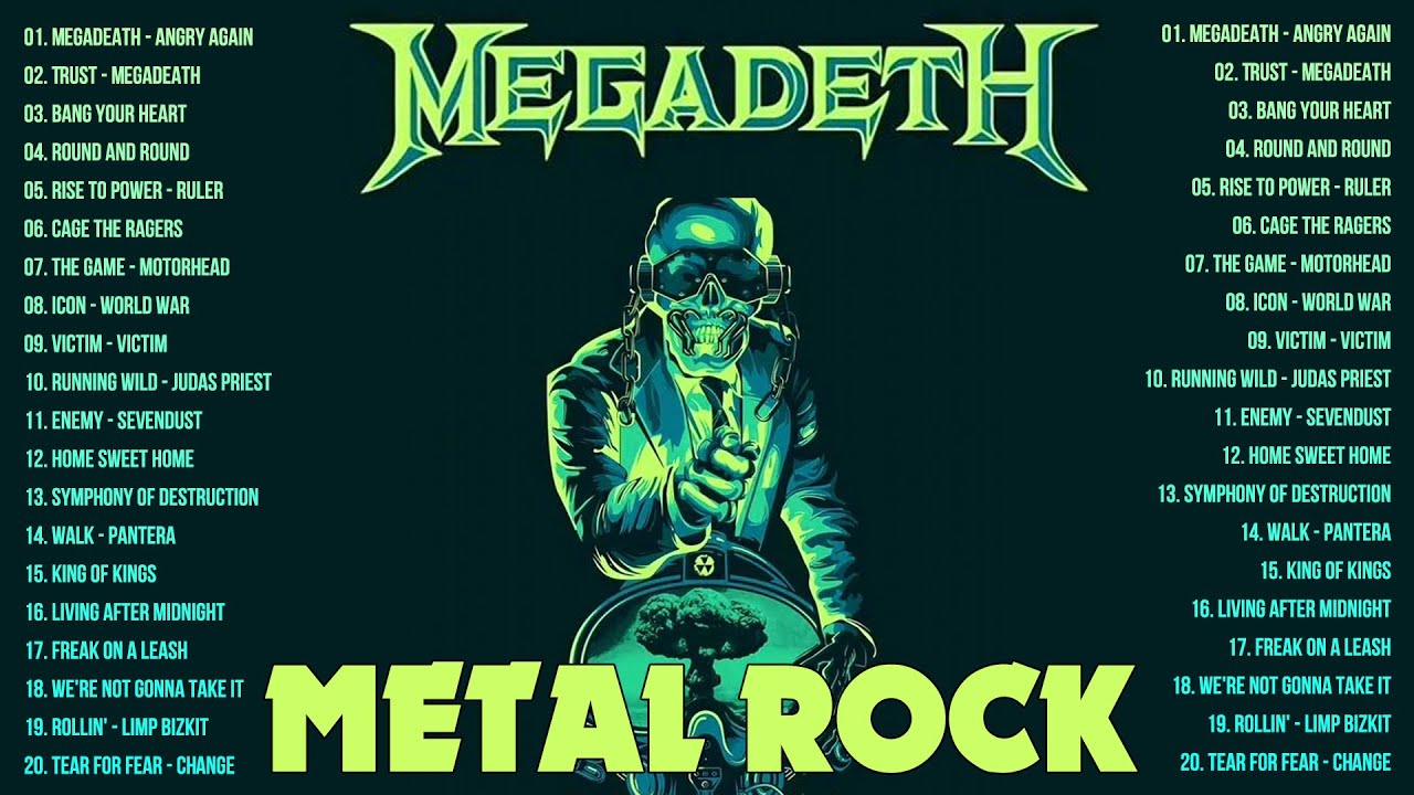 Best Compilation Metal Rock 2000s 🟢 Metal Rock Collection 🟢 Motley Crue ...
