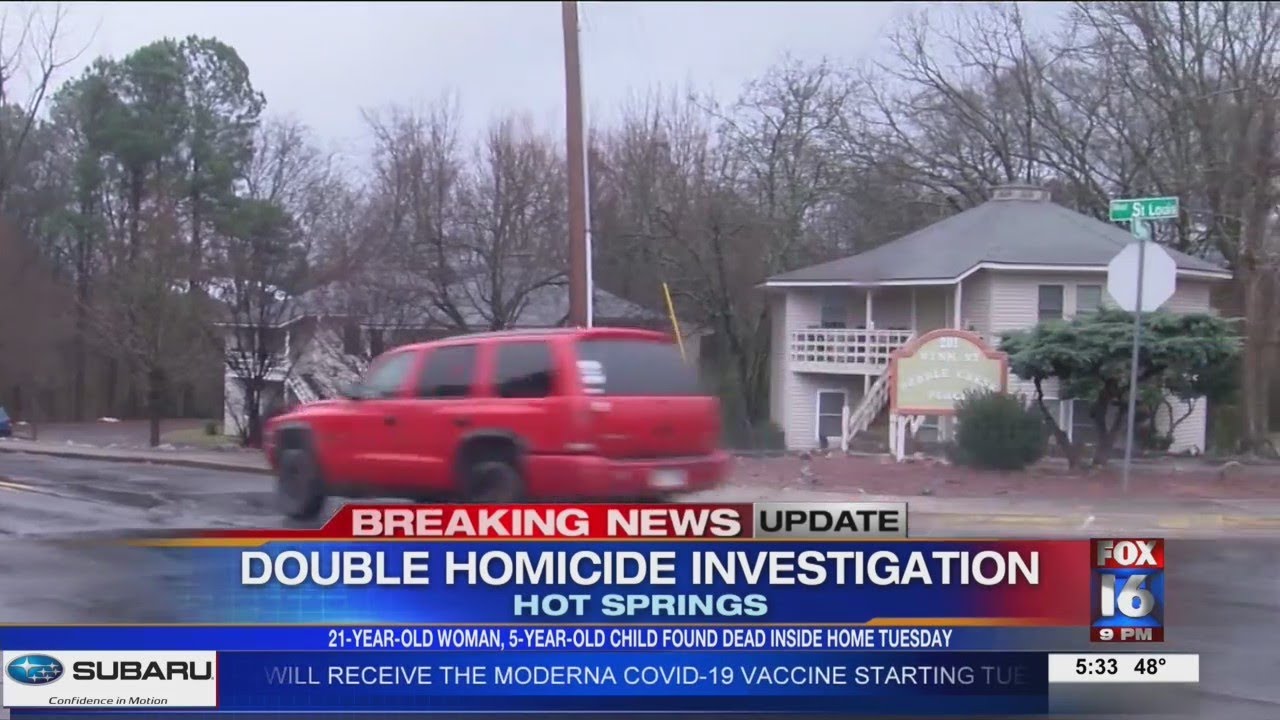 Update on Hot Springs double homicide - YouTube