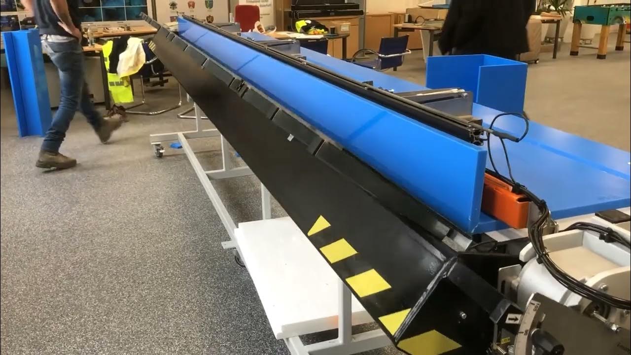 Automatic bending machines for PC, PE100 PETG sheets - YouTube