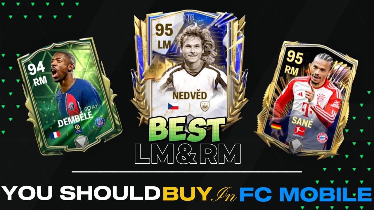 BEST RM And LM Duo You Should Buy in FC MOBILE! Best RM and LM Pair in ...