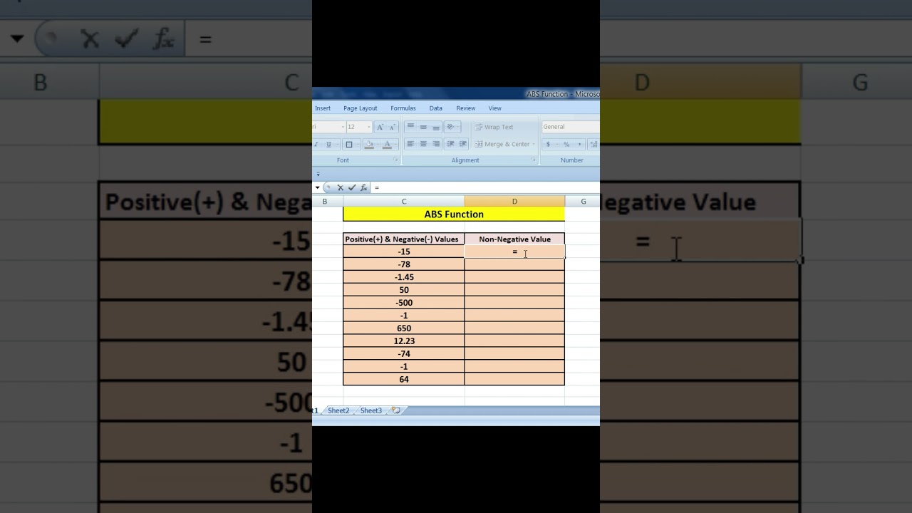 How To Convert Negative Value To Positive Value In Excel Absolute How To Convert Negative Value To Positive Value In Excel Absolute