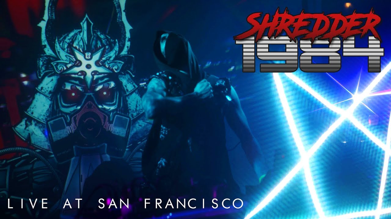 💀 DARKSYNTH 💀 SHREDDER 1984 - Samurai CyberPunk Live@SAN FRANCISCO ...