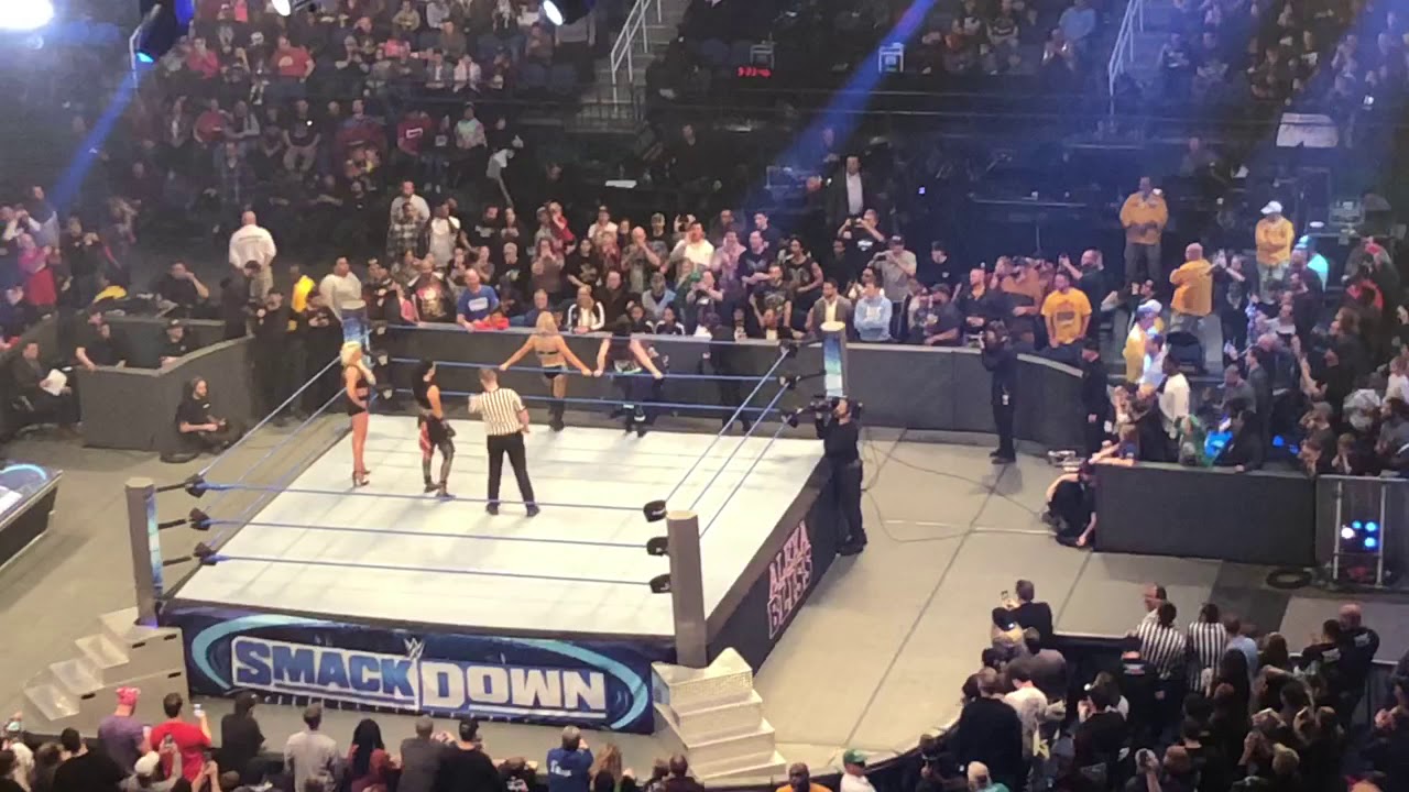 WWE Smackdown on Fox Live in Greensboro NC 2020 - YouTube