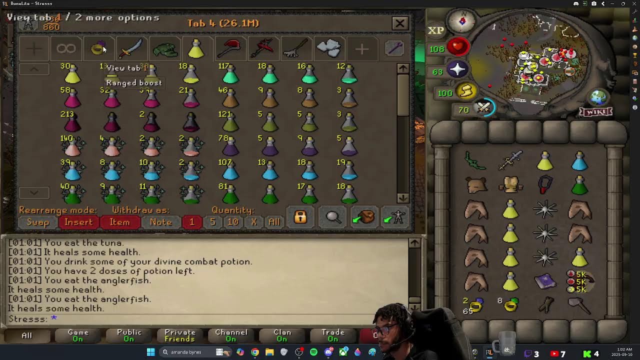 bossing / 1 def pure #OSRS - YouTube