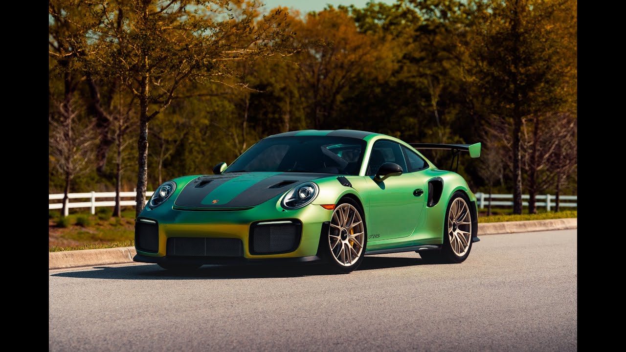 PORSCHE PTS Chromaflair Python Green GT2RS #ultimateauto - YouTube