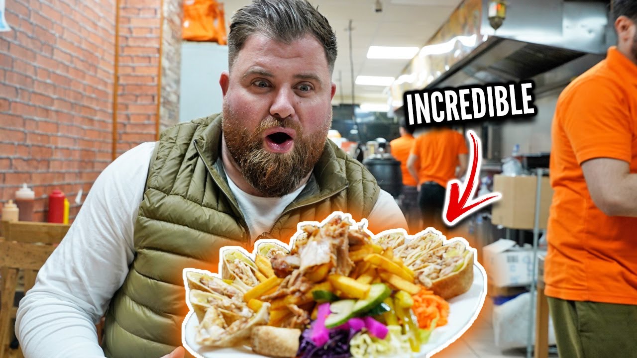 WE REVIEW AN INCREDIBLE LOOKING CHICKEN SHAWARMA | FOOD REVIEW CLUB ...