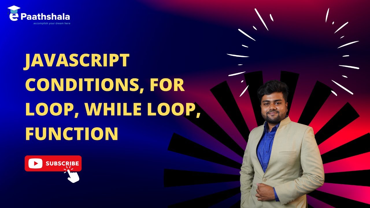 1 4 JavaScript Conditions For Loop While Loop Function YouTube 1 4 JavaScript Conditions For Loop While Loop Function YouTube
