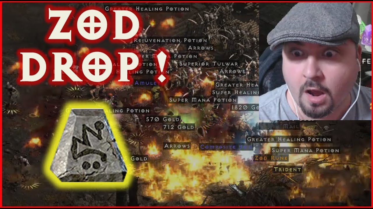 ZOD DROP ! D2R Ladder OMG ! #shorts - YouTube