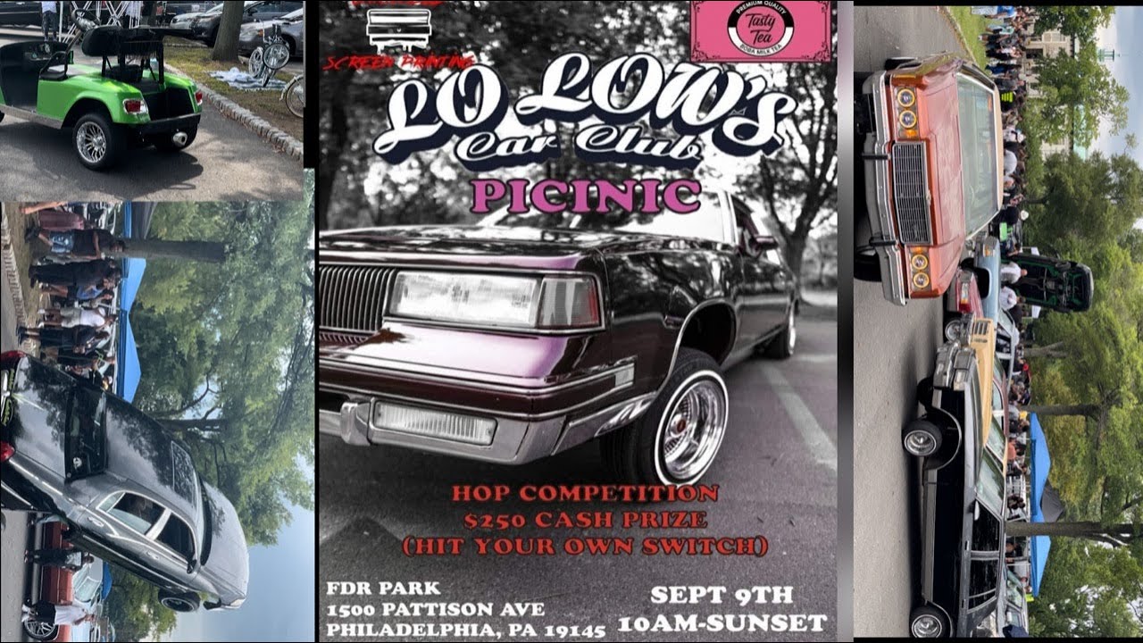 Lo Lows car, club and picnic - YouTube