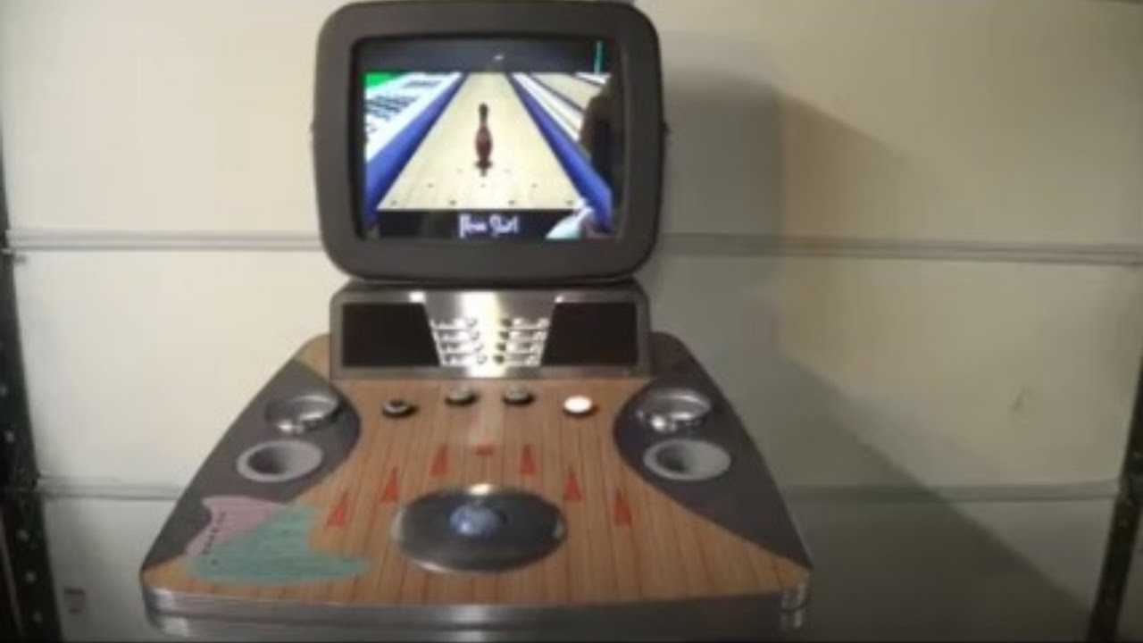 ROCKIN BOWL O RAMA ARCADE VIDEO GAME - BY NAMCO - YouTube