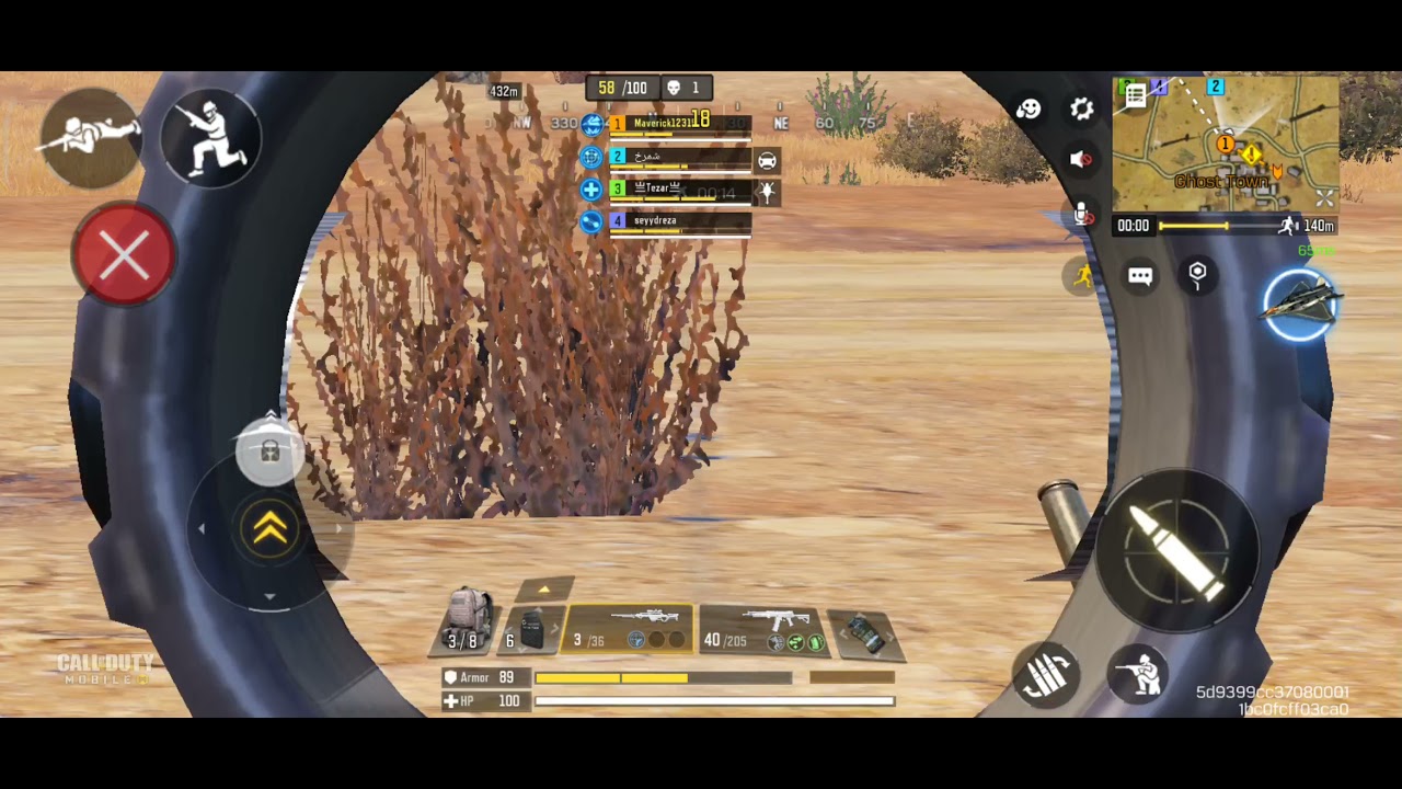 No one noticed this No reticle scope glitch In codm BR #youtubeshorts # ...