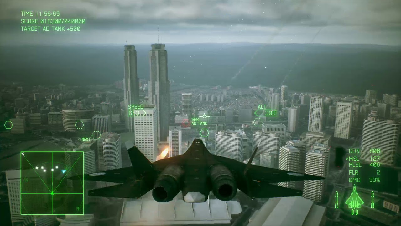 SP Mission 02 (DLC): "Anchorhead Raid" - Ace Combat 7!!! - YouTube
