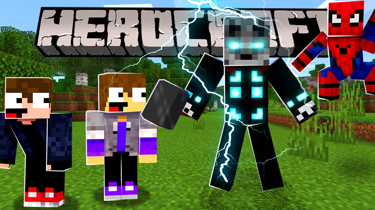 Minecraft : HEROCRAFT #3 OS NOVOS HEROIS CHEGARAM! Superhero! - YouTube