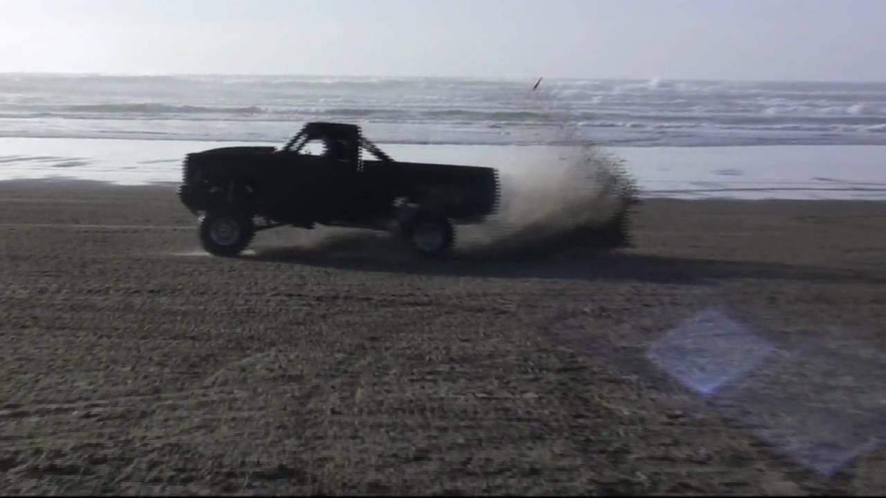 Team English Racing 1200 WHP Twin Turbo Sand truck E85 - YouTube