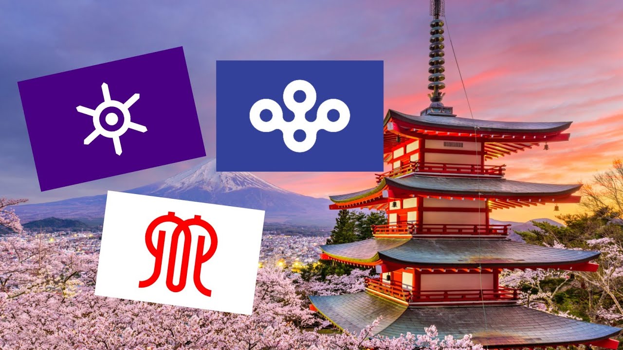 Flags of Prefectures of Japan - YouTube