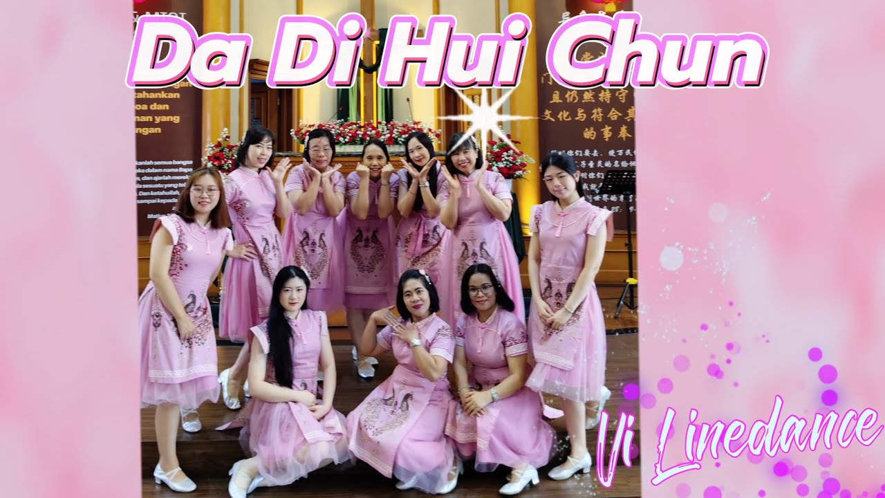 DA DI HUI CHUN (Performed at GKI KANAAN)- LINEDANCE - YouTube