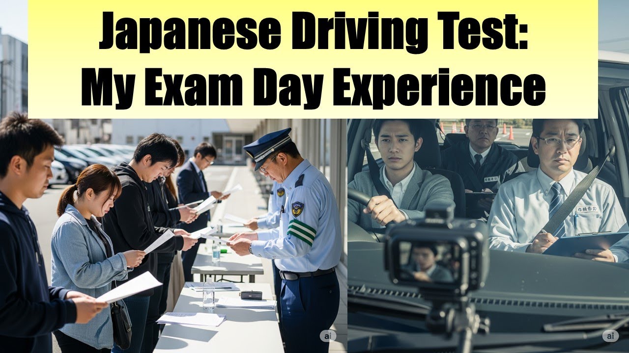 6-My Japanese Driving License Test Experience 🇯🇵 | Exam Day Vlog & Tips ...