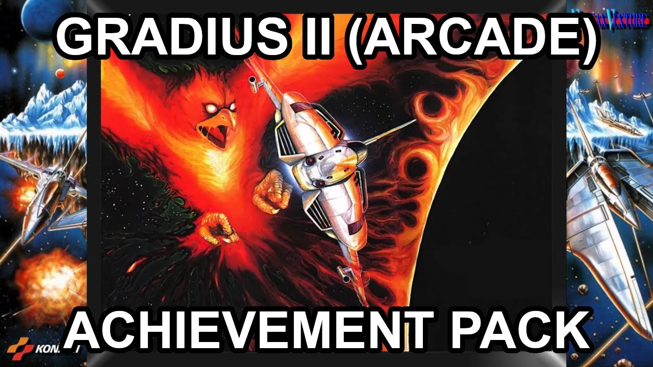 Gradius II (Arcade) - achievement pack debut trailer - YouTube
