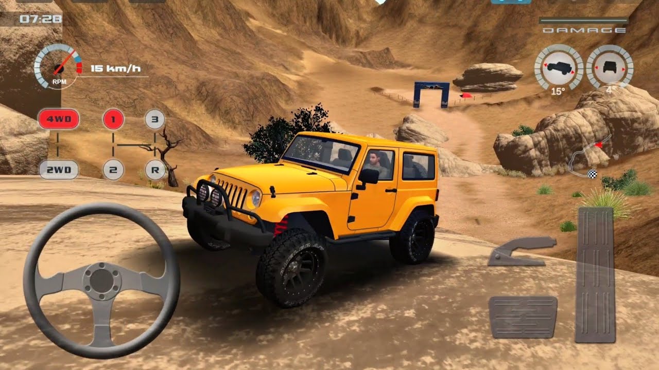 Jeep 4X4 SUV Off-Road Driving In Desert - New OffRoad Games 3D ...