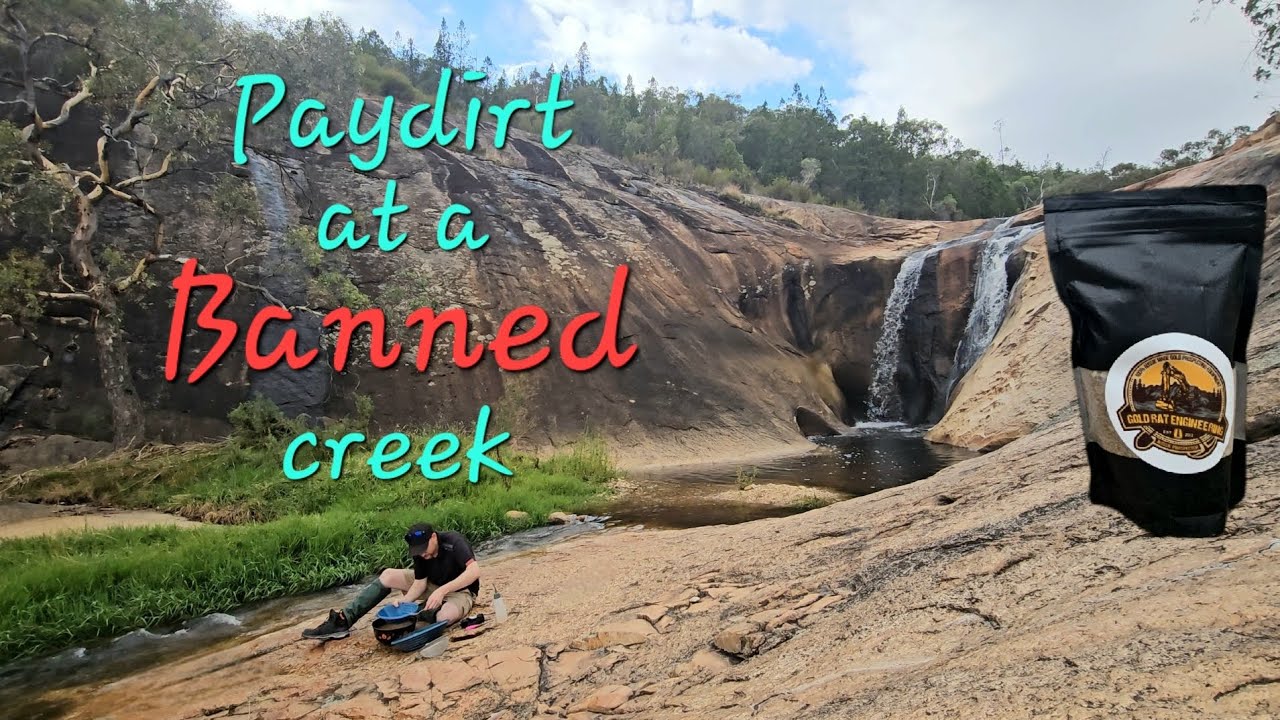 Gold rat engineering paydirt review at Spring creek Beechworth - YouTube