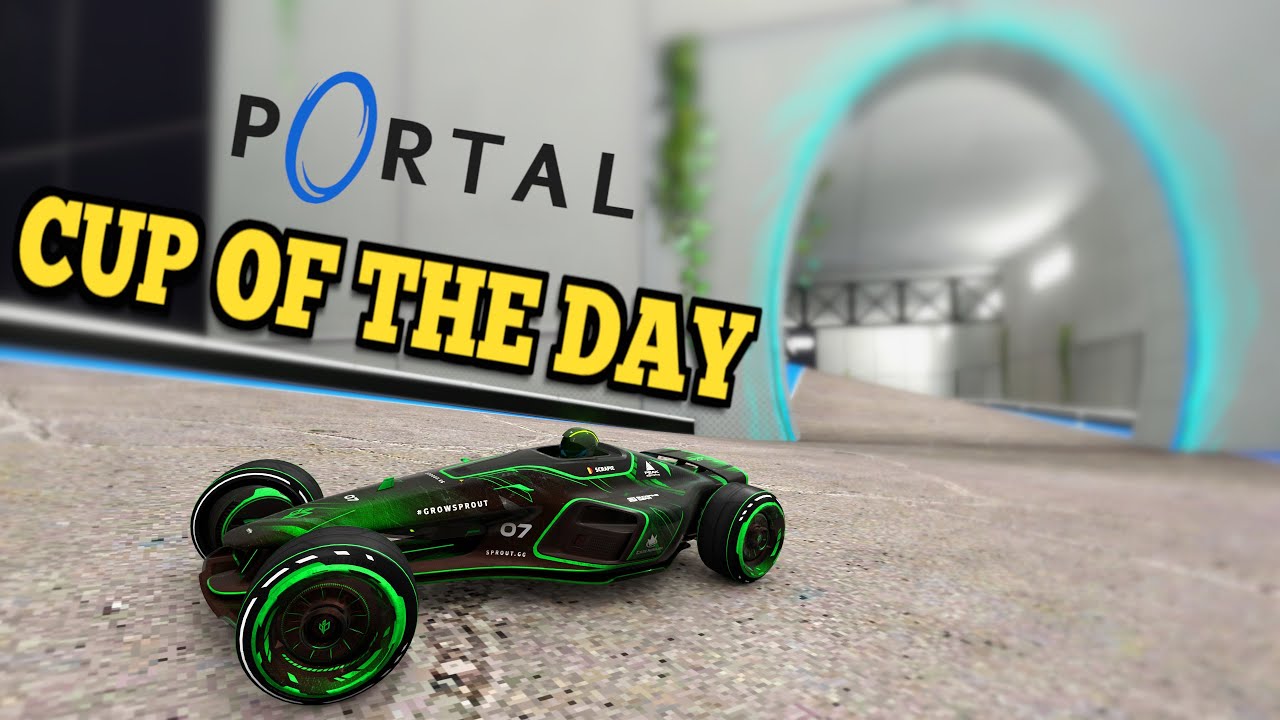 They made a PORTAL Cup of The Day! - YouTube