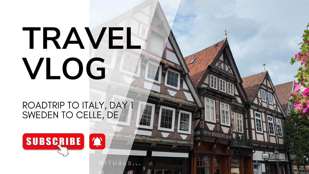 Roadtrip/Bilsemester genom Europa 2024 - Dag 1 Celle, Tyskland - YouTube