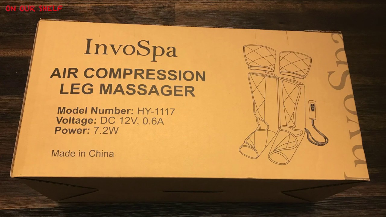 Invospa Leg Massager Review - YouTube