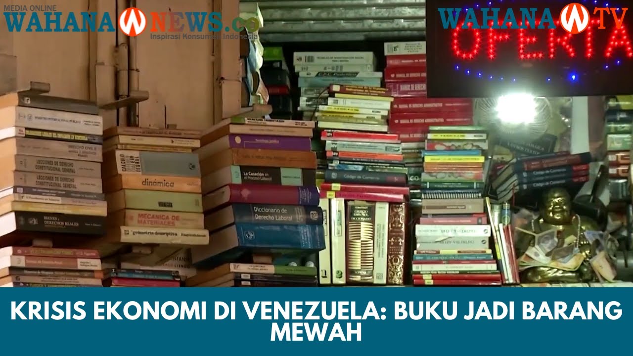 Krisis Ekonomi di Venezuela: Kesulitan Membeli Buku akibat Inflasi ...