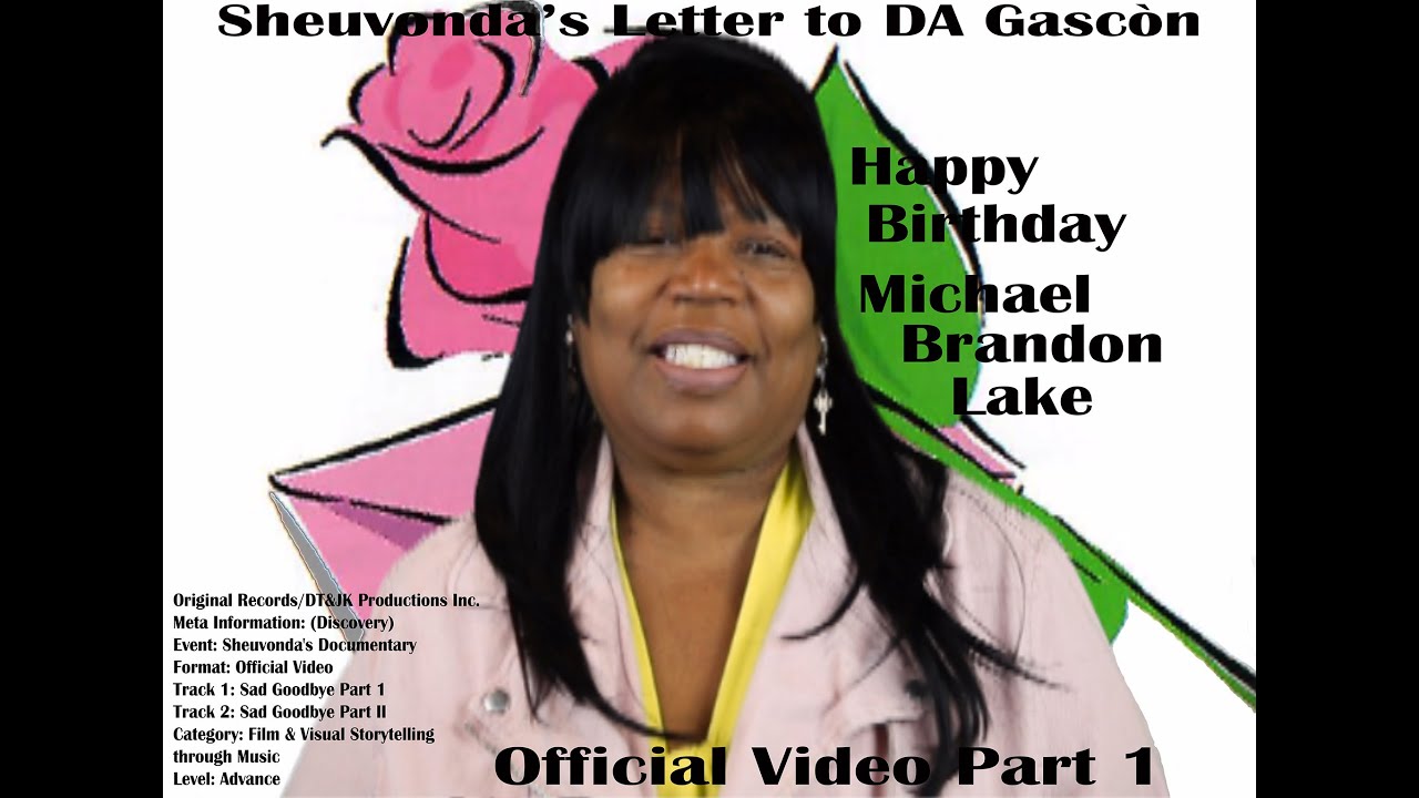 Sheuvonda's Letter to DA Gascon Video - YouTube