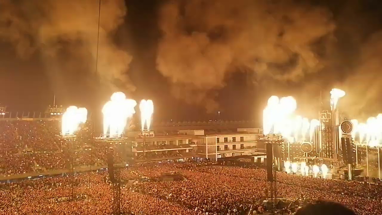 Sonne Rammstein Foro Sol CDMX (Gradas) 01—10—2022 - YouTube