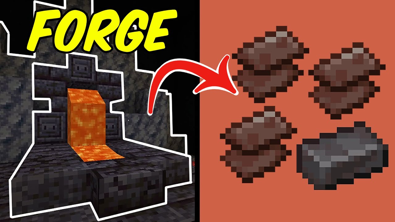 Netherite Forge Build Hack [Easy] - YouTube