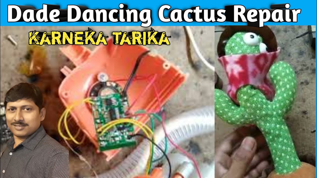 Dancing cactus charging solution | how to repair dancing cactus dead ...
