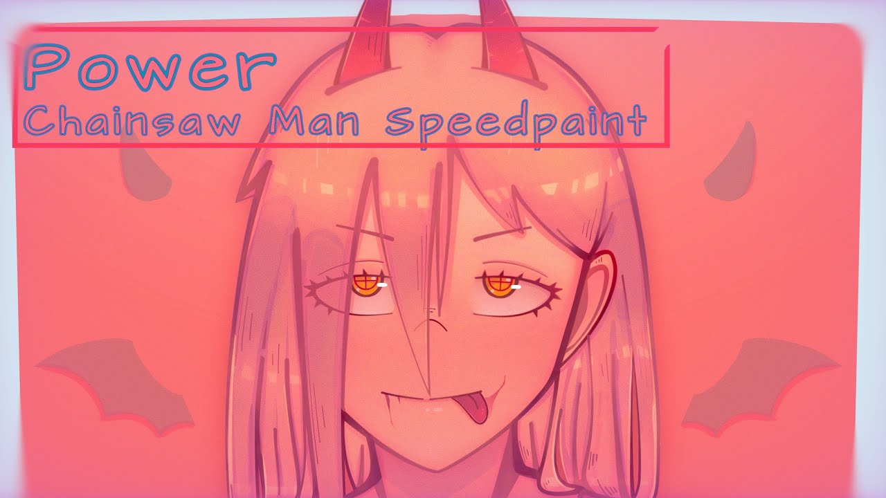 Power from Chainsaw Man| Speedpaint | - YouTube