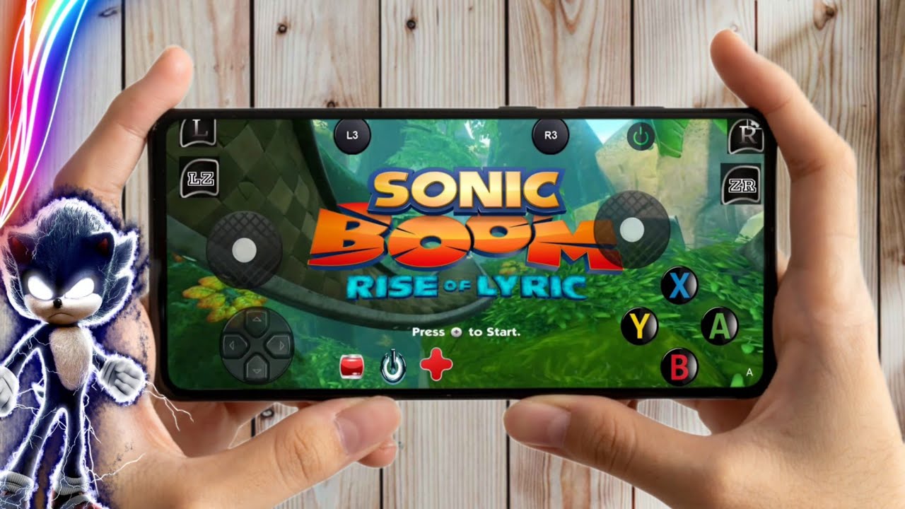 Sonic Boom Rise of Lyric Gameplay | Cemu Emulator ON Android V2.0.65 ...