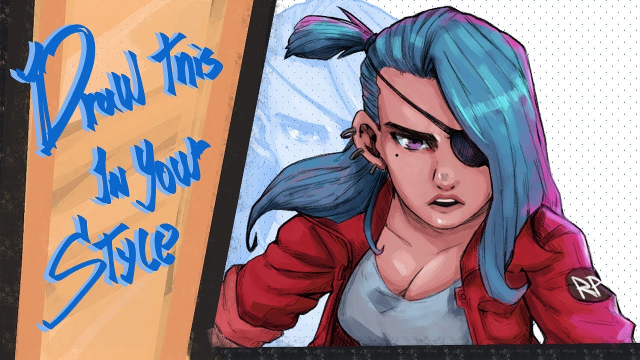 Draw this in your Style. - YouTube