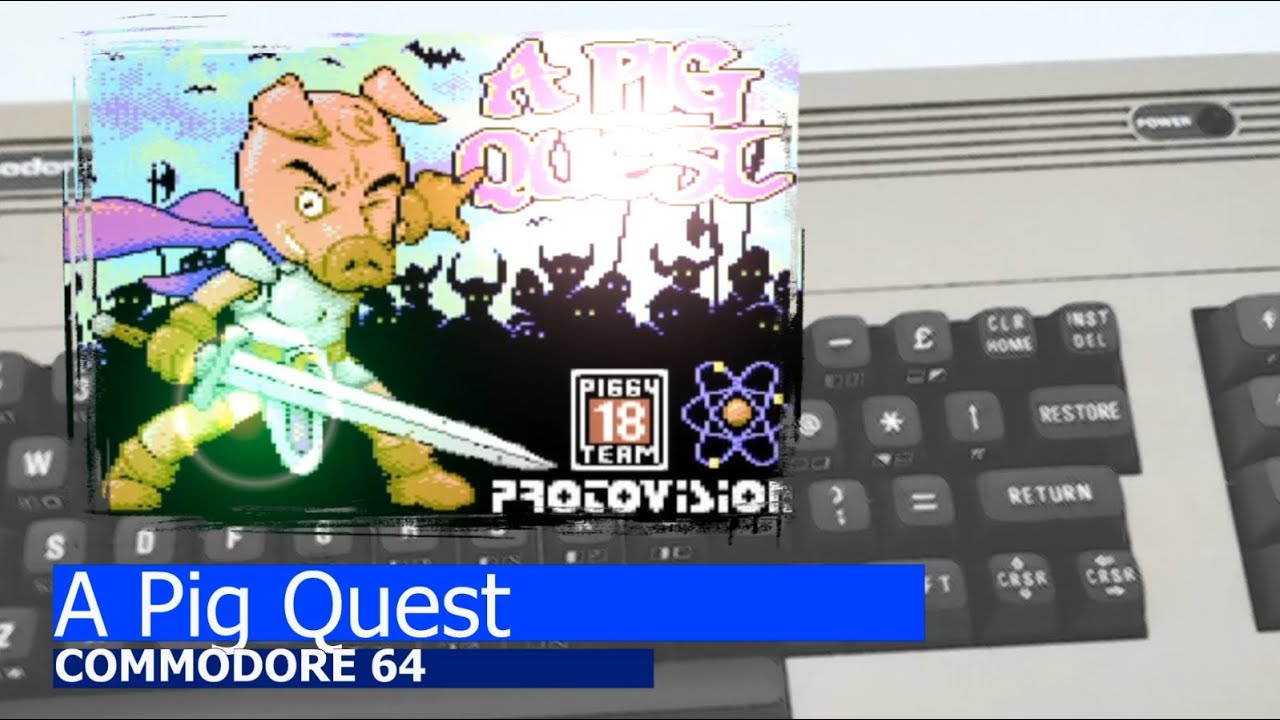 Commodore 64 -=A Pig Quest=- - YouTube