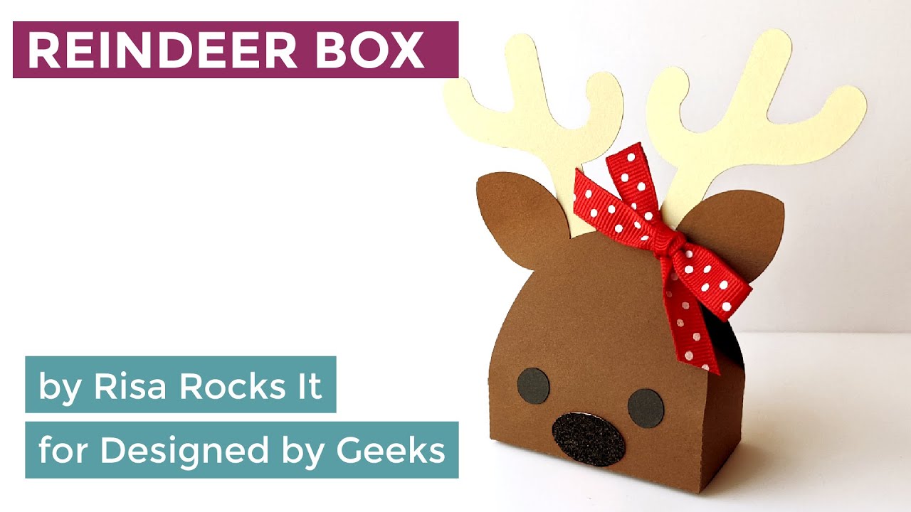 Reindeer Gift Box Assembly Tutorial - YouTube