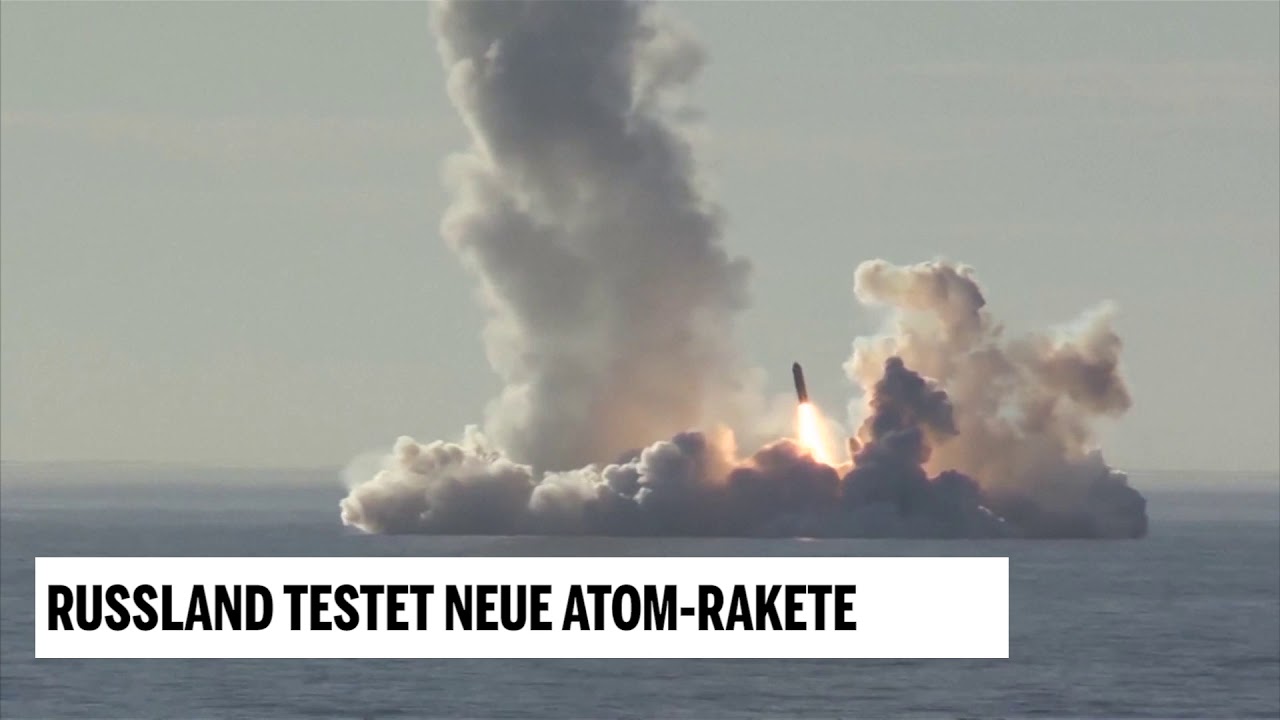 Russland testet neue Atom-Rakete - YouTube