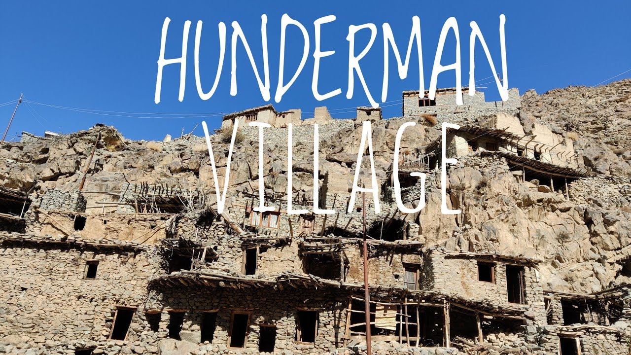 Hunderman village, last village from Kargil side, Witness of Kargil war ...
