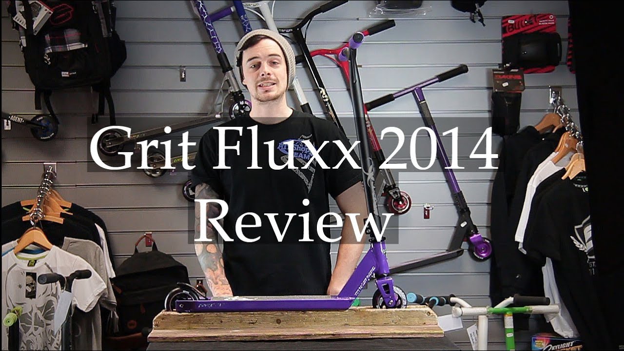 Grit Fluxx 2014 Scooter Review - ATBShop.co.uk - YouTube