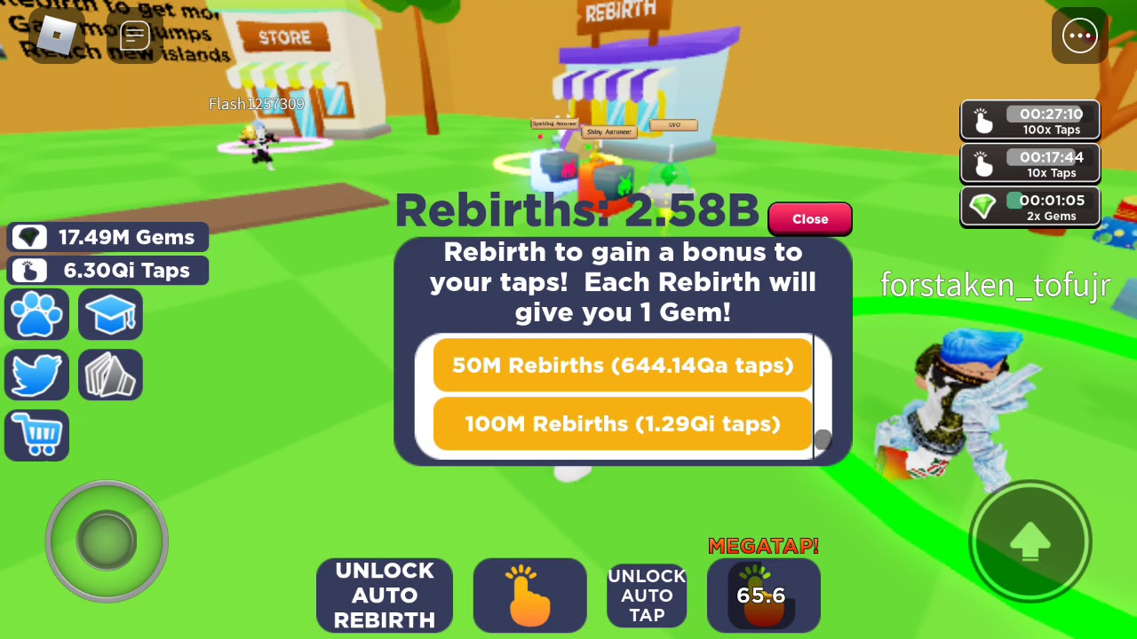 Tapping simulator part 2 - YouTube