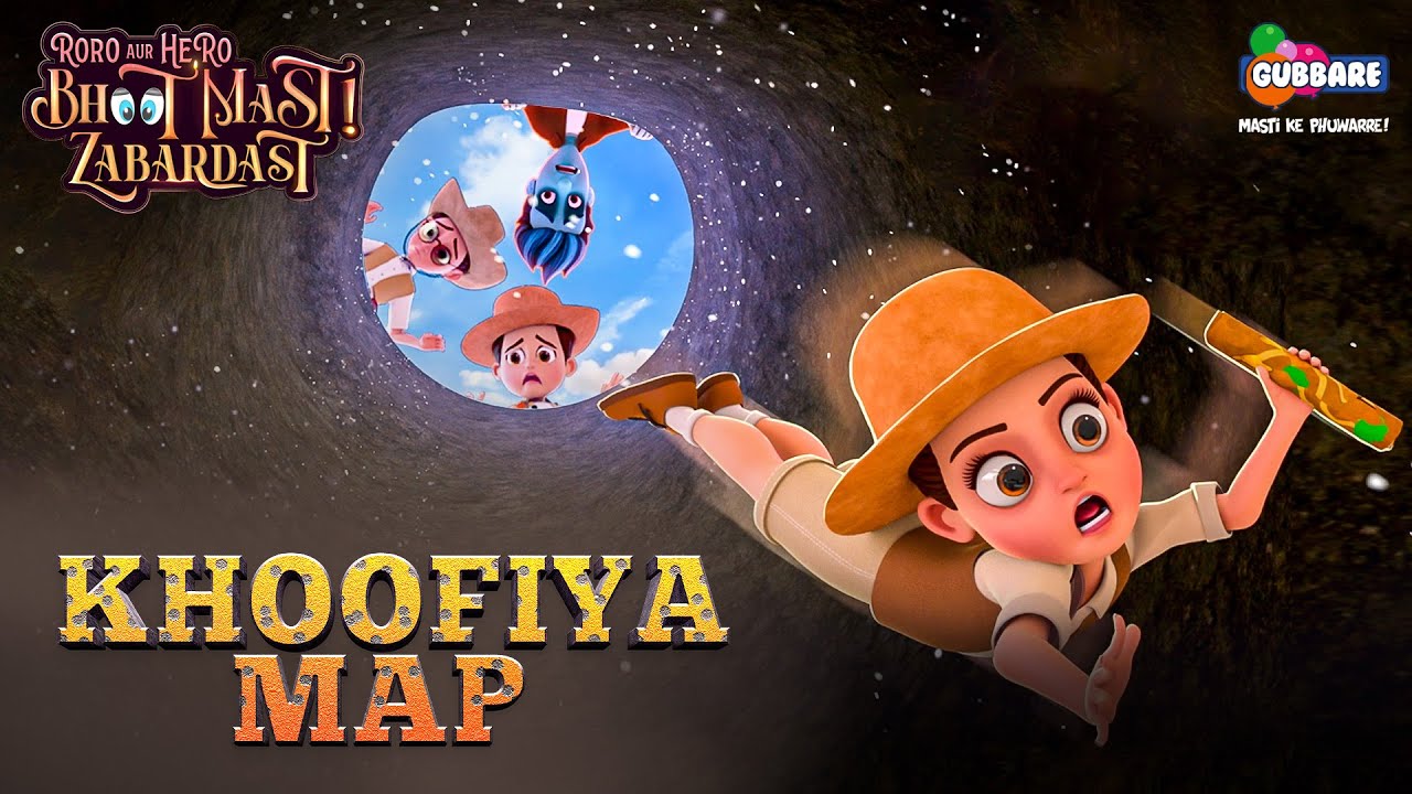 Khoofiya Map | Full Episode | Roro Aur Hero Bhoot Mast Zabardast👻|Hindi ...